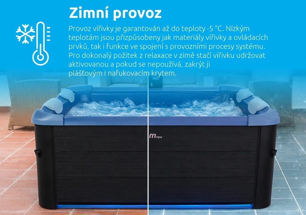 Mspa | Vířivý bazén MSPA Oslo Sapphire F-SA063W | 11400303