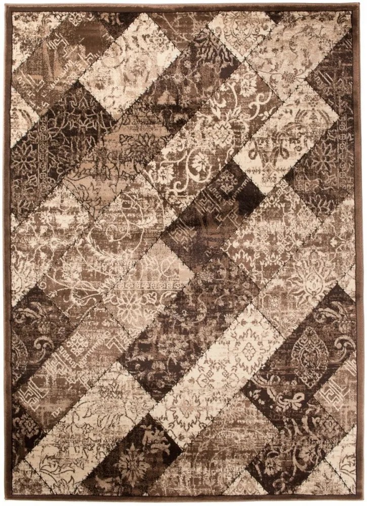 Kusový koberec Bou hnědý, Velikosti 80x150cm