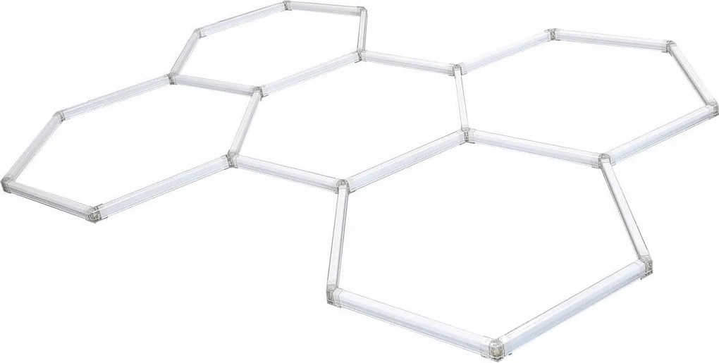 Geometrická stropní svítidlo Geomteric LP-0109/5C 4K Led 160W 4000K bílá