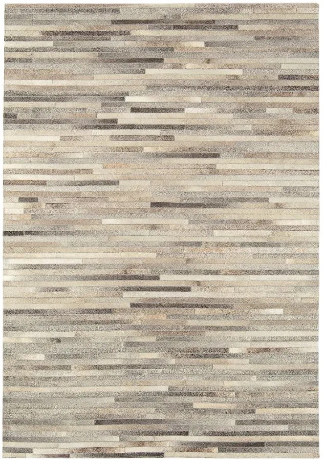 Béžový koberec Peppers Light Grey Stripe Rozměry: 160x230 cm