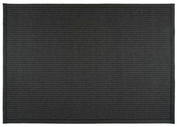 Koberec Valkea, černo-šedý, Rozměry  80x200 cm VM-Carpet