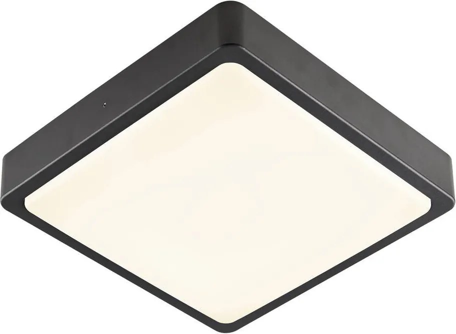 LA 1003452 AINOS SQUARE SENSOR Outdoor, nástěnné a stropní LED svítidlo, antracitové, spínač CCT 3000/4000K - BIG WHITE (SLV)