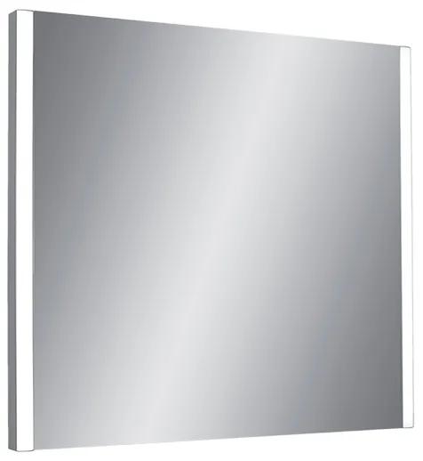A-Interiéry Nika LED 2/80 zrcadlo 80 x 65 cm s osvětlením