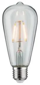 LED žárovka Rustika (ST64) 2,5W E27 čirá 230V - PAULMANN 283.93