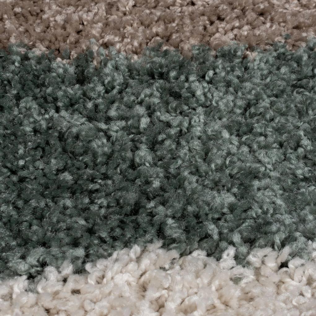 Flair Rugs koberce Kusový koberec Alta Stream Blue/Green ROZMĚR: 80x150