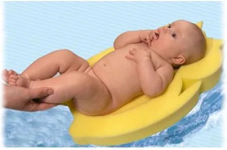 Pěnová podložka maxi New Baby BASIC medvěd modrá