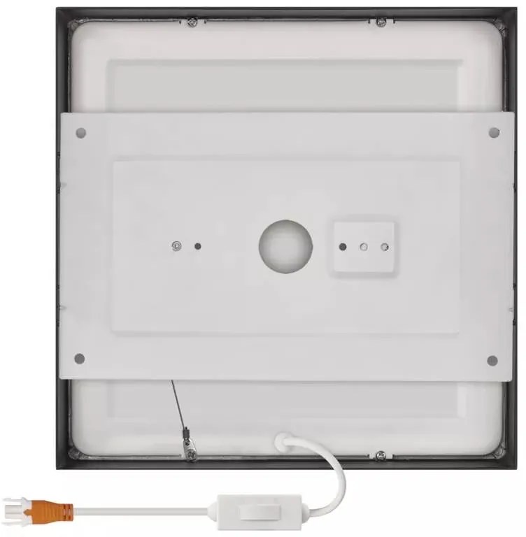 Emos lighting LED přisazený panel NEXXO 22,5cm, 21W, CCT, čtvercový Barva: Černá