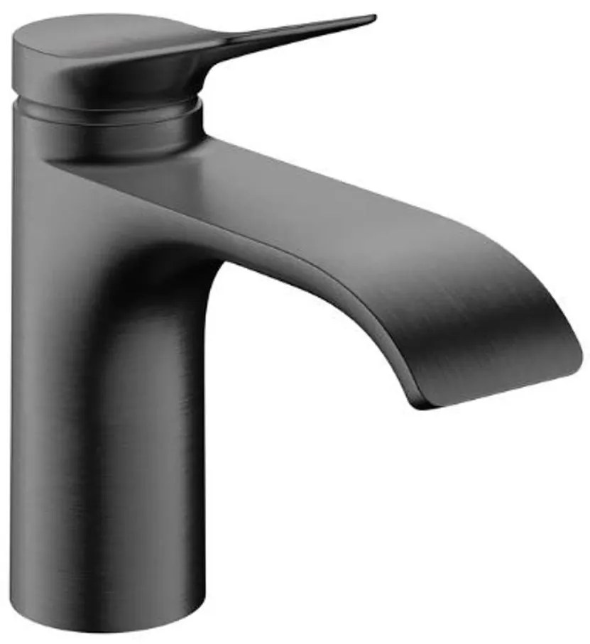 Hansgrohe Vivenis - Umyvadlová baterie, EcoSmart, CoolStart, kartáčovaný černý chrom 75015340