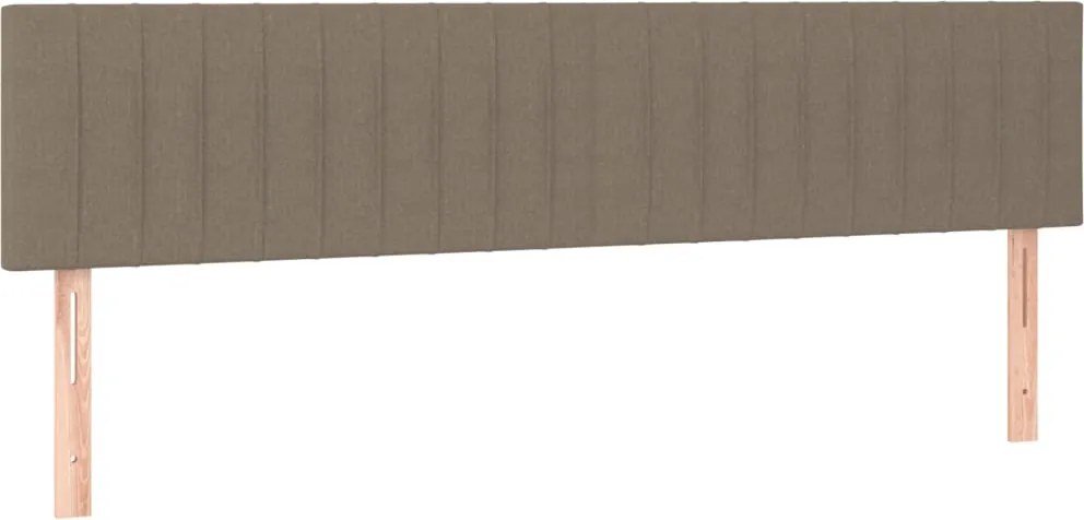 Box spring postel s matrací taupe 160x200 cm textil 3126417