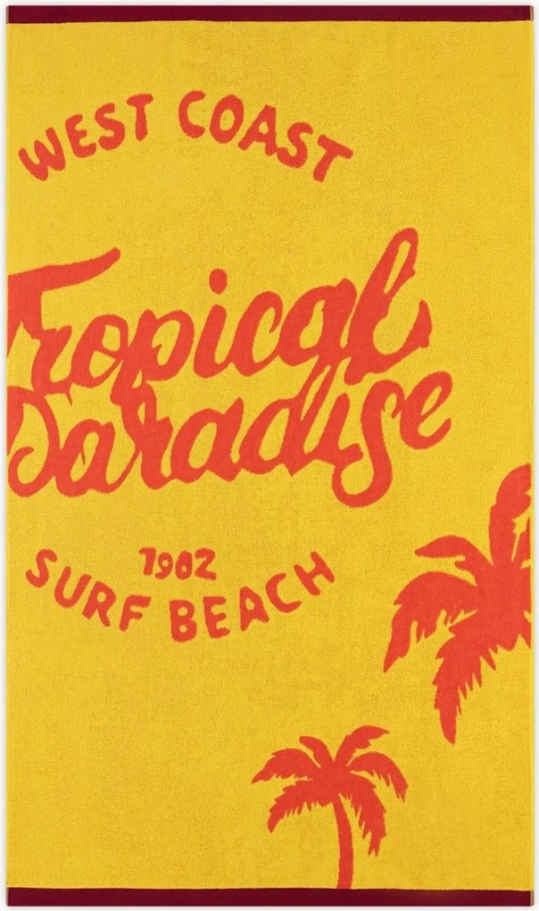 Plážová osuška Tropical
