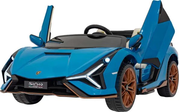Elektrické autíčko Lamborghini SIAN modré