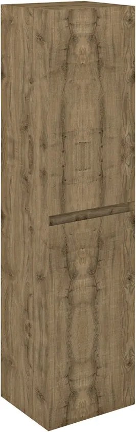 Sapho Sapho, MORIAN vysoká skříňka 35x140x30cm, dub, MR186