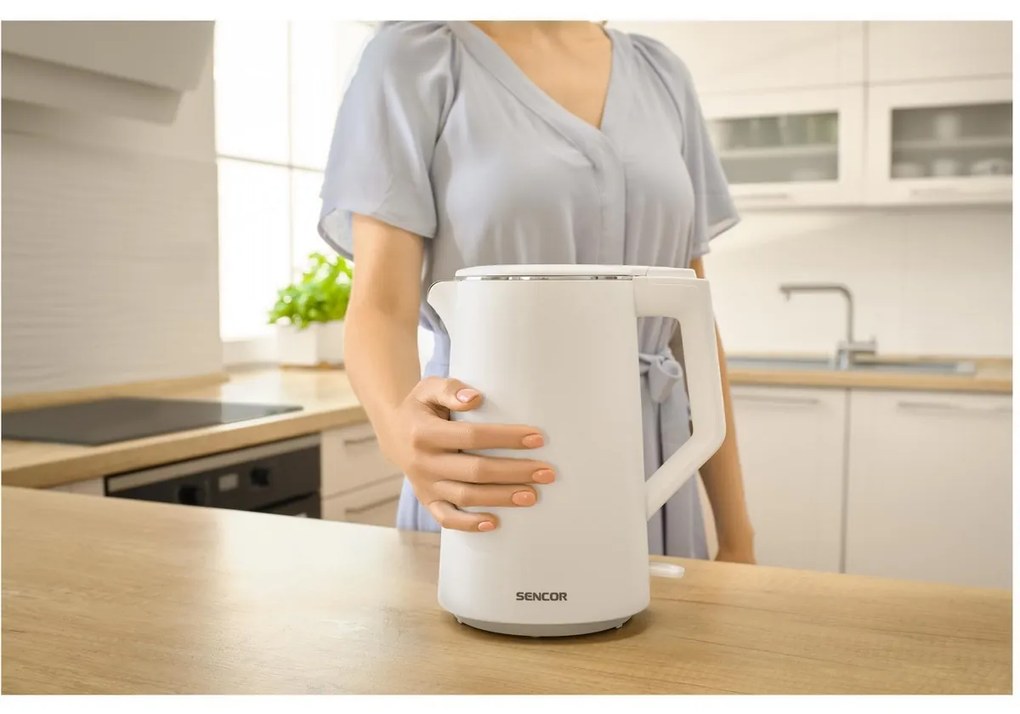 Sencor SWK 0550WH varná konvice, bílá