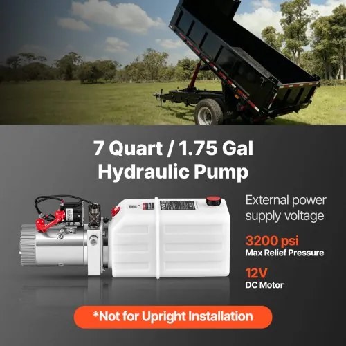 Hydraulické čerpadlo 7 l, Maximální přetlak 22 MPa VEVOR
