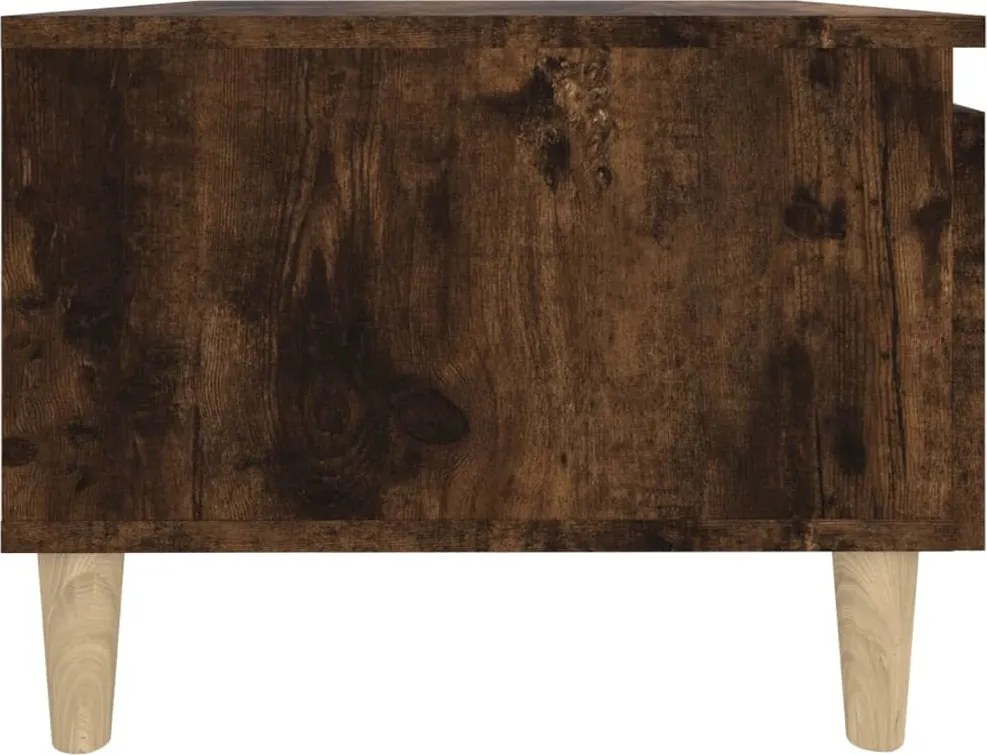 vidaXL Odkládací stolek 50 x 46 x 35 cm kompozitní dřevo [819510] Barva: kouřový dub