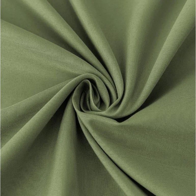 Prostěradlo z mikrovlákna MICROVELLE olivově zelené 90x200 cm