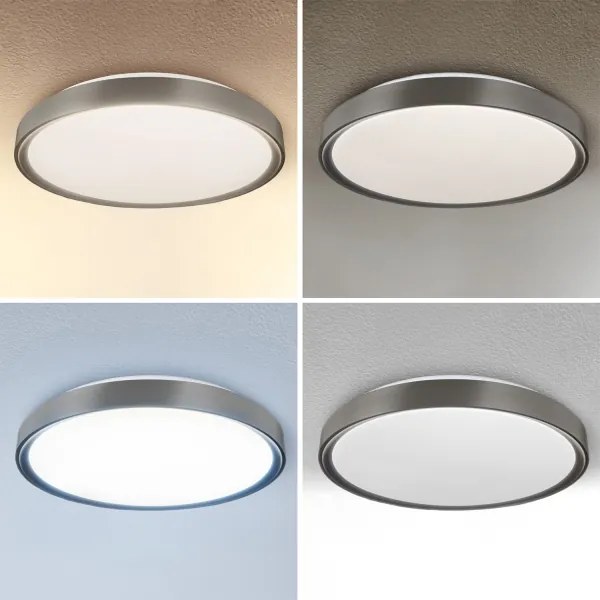 Brilagi-LED Stmív. svítidlo FANCIA LED/48W/230V 3000-6500K pr. 39 cm stříbrná+DO