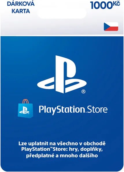 PlayStation Store - Dárková karta 1000 Kč