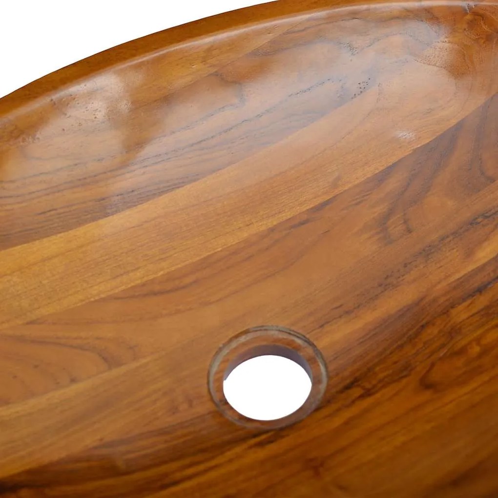 Umyvadlo masivní teak 60 x 40 x 10 cm 326162