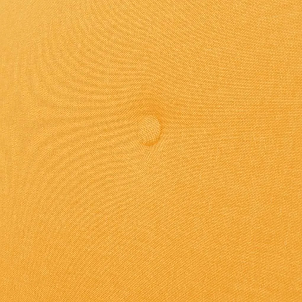 Trojmístná sedačka, textil, žlutá 244659