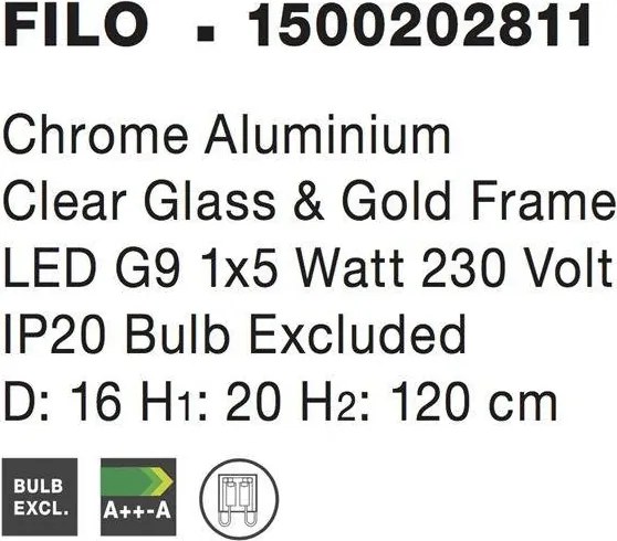 NV 9136503 Venkovní svítidlo TOC LED2W, 60lm, 3000K,IP65, béžov - NOVA LUCE