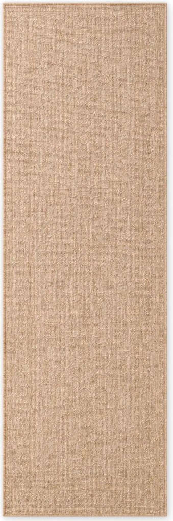 80x250 Běhoun Duet Kona 106250 Beige/White na ven i na doma