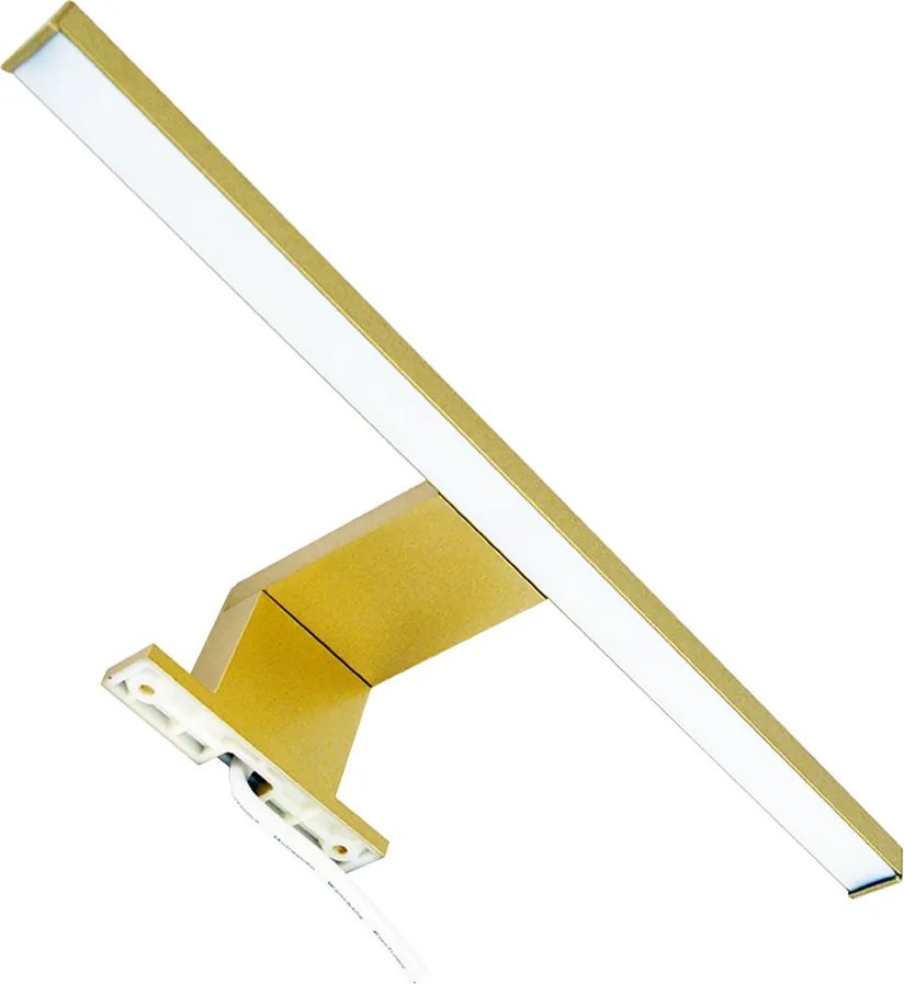 Comodo Zrcadlová skříňka Ticino 60 ZS LED-G s osvětlením Any LED 30 G, zlatá
