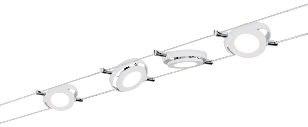 Paulmann 94105 RoundMac, lankové LED osvětlení, 4x4W LED 2700K, délka 500cm