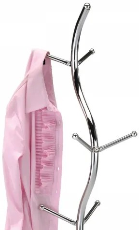 Stojanový věšák 181 kovová chromovaná konstrukce nosnost 10 kg 80003-09 CR