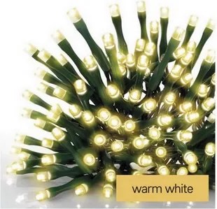Vánoční osvětlení EMOS D4AW24 180LED řetěz 18m teplá bílá programy s časovačem