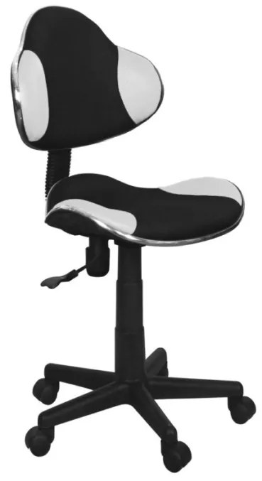 MAXIVA Dětská židle - Q-G2, čalouněná, různé barvy na výběr Čalounění: černá/bílá