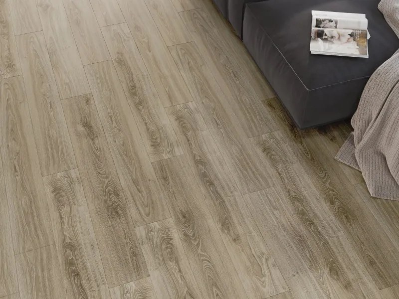 Mexen Fort Valley vzorek vinylových panelů SPC 6,5 mm, podklad IXPE 1,5 mm, 4 V-drážka, Dub - F1046-S