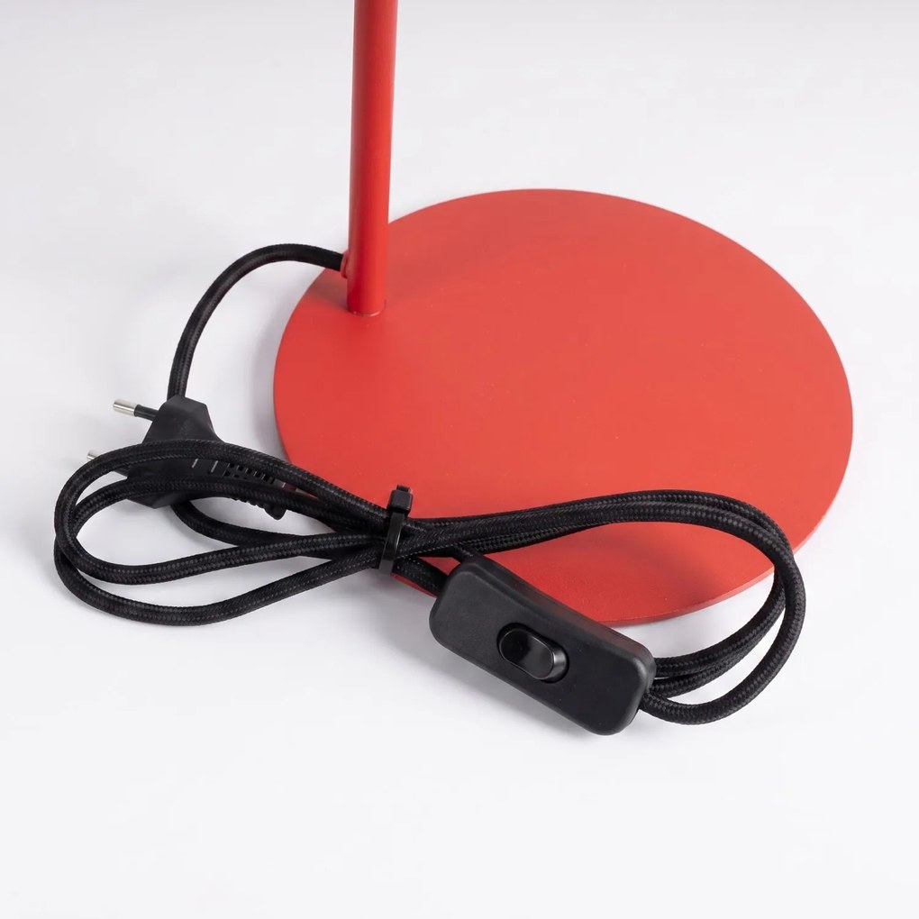Sollux Lighting Stolní lampa NOX červená