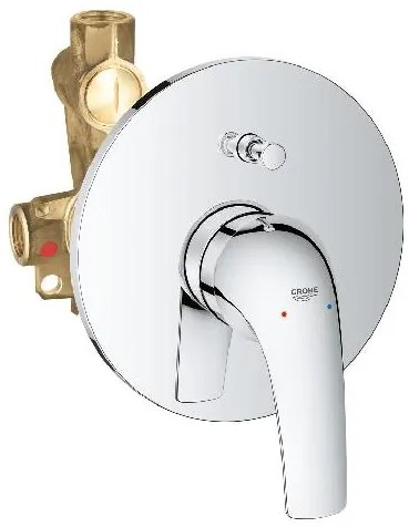 Grohe Start Curve - Vanová baterie pod omítku s tělesem, chrom 29115000