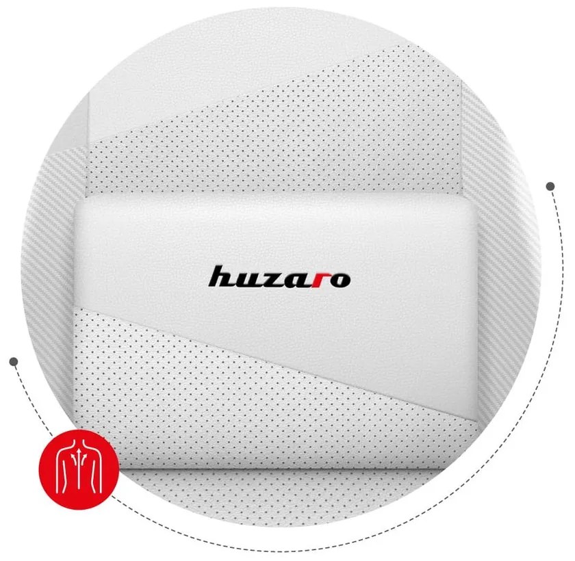 Huzaro Herní židle Force 6.2 s LED osvětlením - mesh