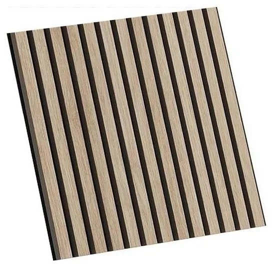 BATH DELUXE 54-060-08-86-12 - SADA 4x Akustický obkl panel DANVIKEN 60x60 cm dub 54-060-08-86-12