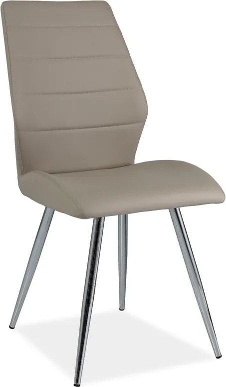 Jídelní čalouněná židle H-607 cappuccino