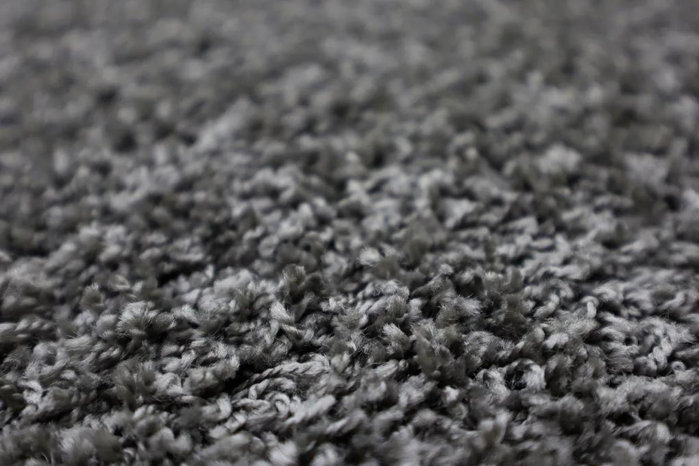 Vopi koberce Kusový koberec Color Shaggy šedý - 200x300 cm