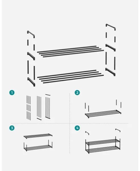 Botník ALVORO černá