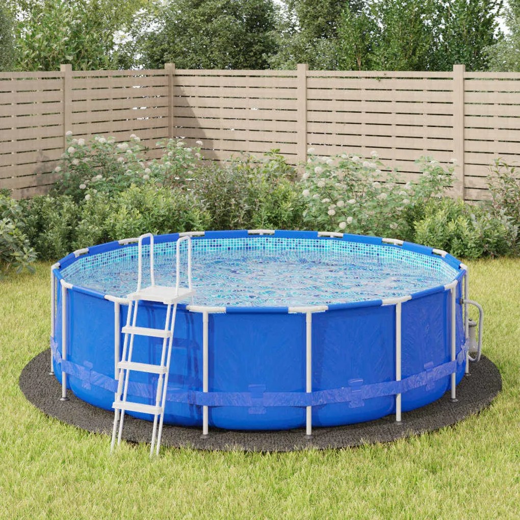 vidaXL Podložka pod bazén Ø428 cm polyesterová geotextilie [94219] Barva: světle šedá