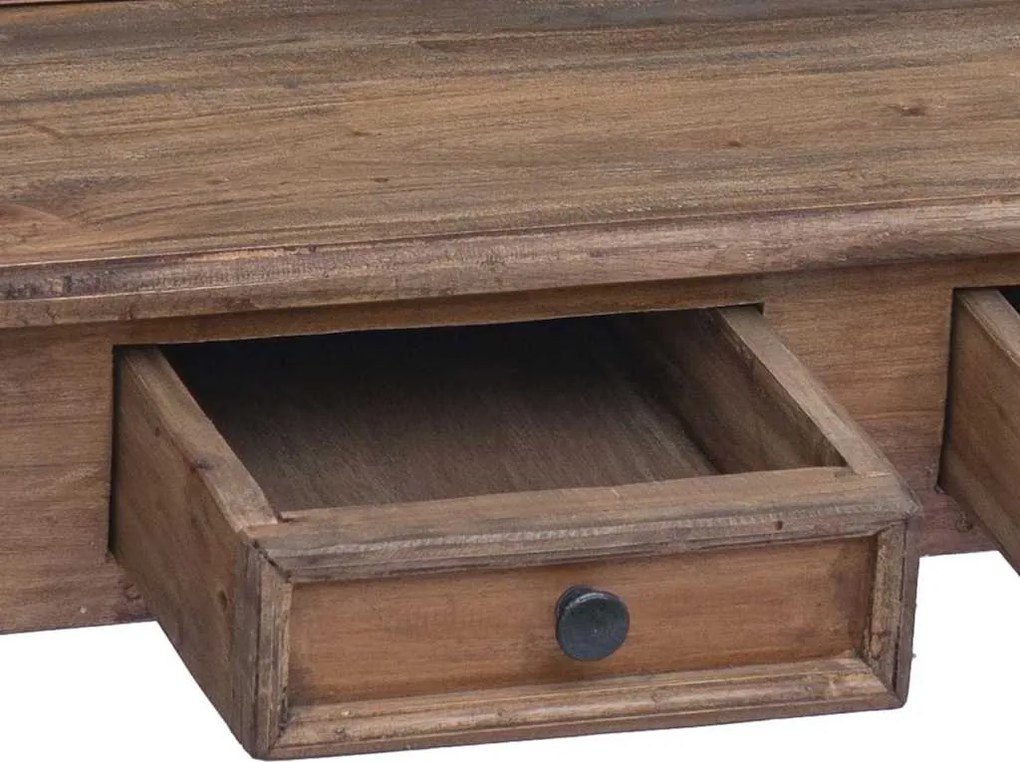 Psací stůl se zásuvkami 90x50x101 cm masivní mahagonové dřevo 283912