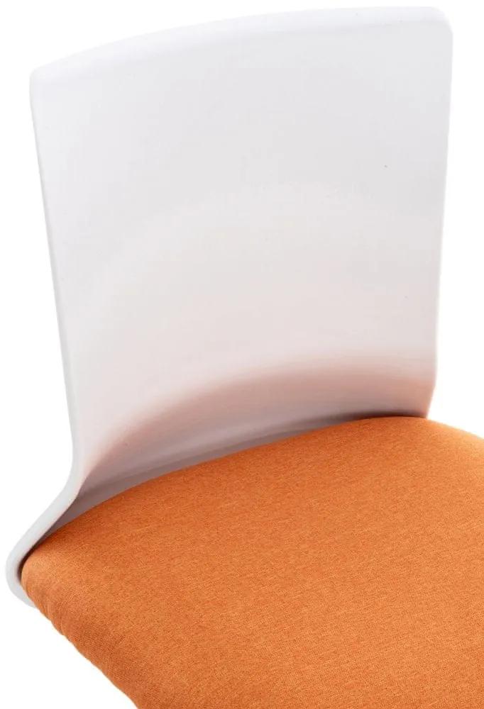 Bhm germany Kancelářská židle Apolda, textil, oranžová