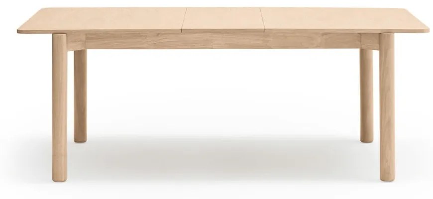 Rozkládací jídelní stůl v dekoru jasanu 160x100 cm Atlas - Teulat