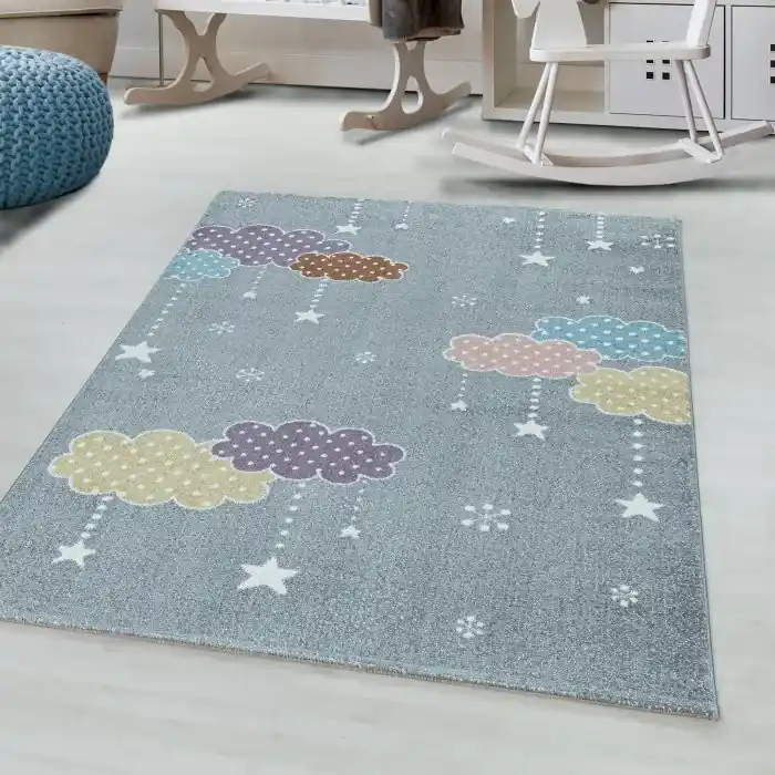 Vopi | Dětský koberec Lucky 3611 grey - 140 x 200 cm | BIANO
