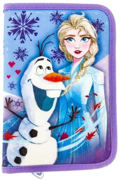 HappySchool - Školní dívčí penál / pouzdro Ledové království - Frozen Elsa a Anna