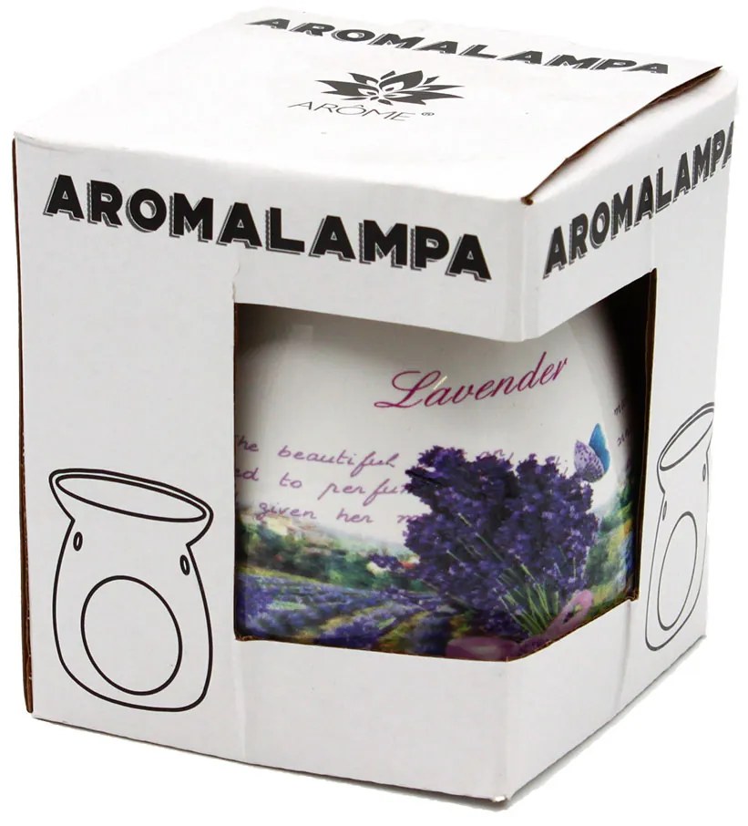 Home Elements keramická aromalampa Levandule