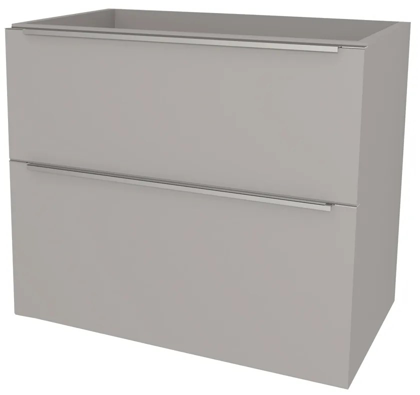 Mereo Mereo, Mailo, koupelnová skříňka 81 cm, chrom madlo, Multidecor, CN591SARS1