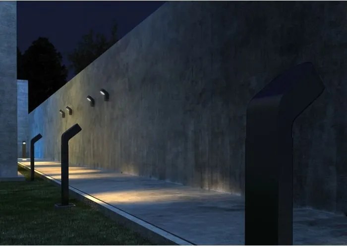 AST 1131006 Venkovní svítidlo SOPRANO Bollard černá 230V GX53 9W IP65 (starý kód: AST 0677) - ASTRO Lighting