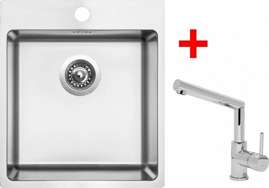 Sinks NB Sinks BLOCKER 450+MIX 350 P - BLR4501VMI350PC