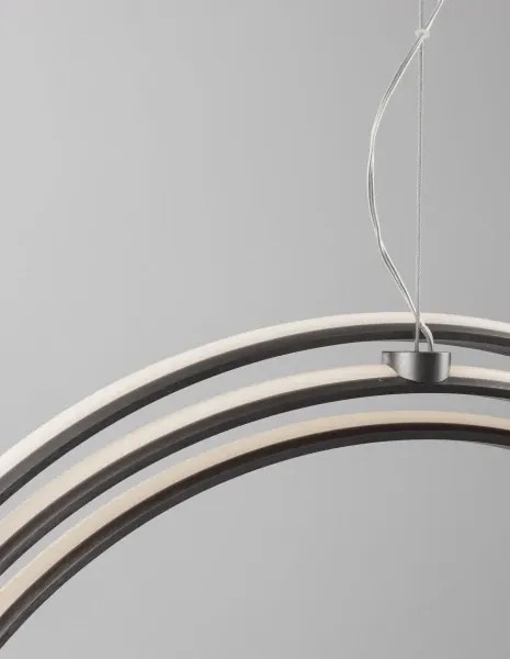 LED lustr Pertone 70 černé